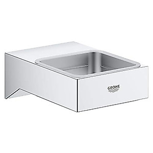 Grohe 40865000 Selection Cube Holder, Starlight Chrome
