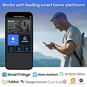 6-Zone Wired Smart Alarm Panel - Konnected Alarm Panel - Make Wired Alarm System Smart - SmartThings, Alexa, Home Assistant - No Batteries or Monthly Fees - Wi-Fi Connection - Accessories Included