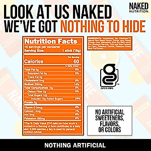 NAKED nutrition Nakedade – Performance Enhancing Sports Drink Powder - Citrus Flavor Electrolyte Powder – No GMOs or Artificial Sweeteners, Gluten-Free, Soy-Free, Dairy-Free –