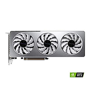 GIGABYTE GeForce RTX 3060 Vision OC 12G Graphics Card, 3X WINDFORCE Fans, 12GB 192-bit GDDR6, GV-N3060VISION OC-12GD Video Card