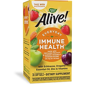 Nature’s Way Alive! Everyday Immune Health Supplement*, 30 Softgels