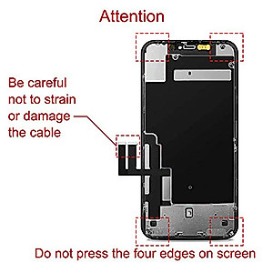 Fixerman for iPhone 11 LCD Screen Replacement 6.1 inch, 3D Touch Display Digitizer Assembly with Repair Tools, Compatible with iPhone 11(A2111, A2223, A2221) (6.1 inch)