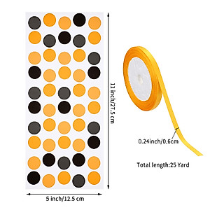 Boao 100 Pcs Christmas Cellophane Treat Bags Christmas Candy Bags Gift Bags Goodies Bags 11 x 5 Inches Red and Green Polka Dot Cello Bags Plastic Bags with Ribbon for Christmas Party Supplies