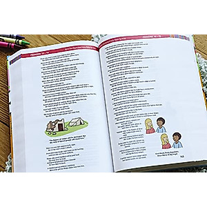 NIrV, The Illustrated Holy Bible for Kids, Hardcover, Full Color, Comfort Print: Over 750 Images