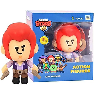 P.M.I. Brawl Stars Action Figure | Colt Figure | 4.5-Inch-Tall Collectibles | Brawl Stars Toy Figurine| Ofically Licensed Toys, Supercell, Gift for Video Gamer - Articulated Figure