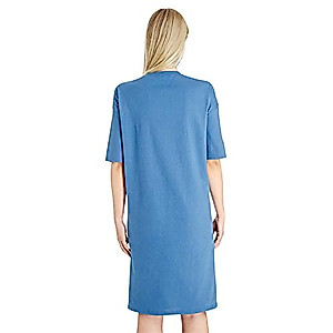 Hanes Women's Wear Around Nightshirt, Denim Blue, One Size