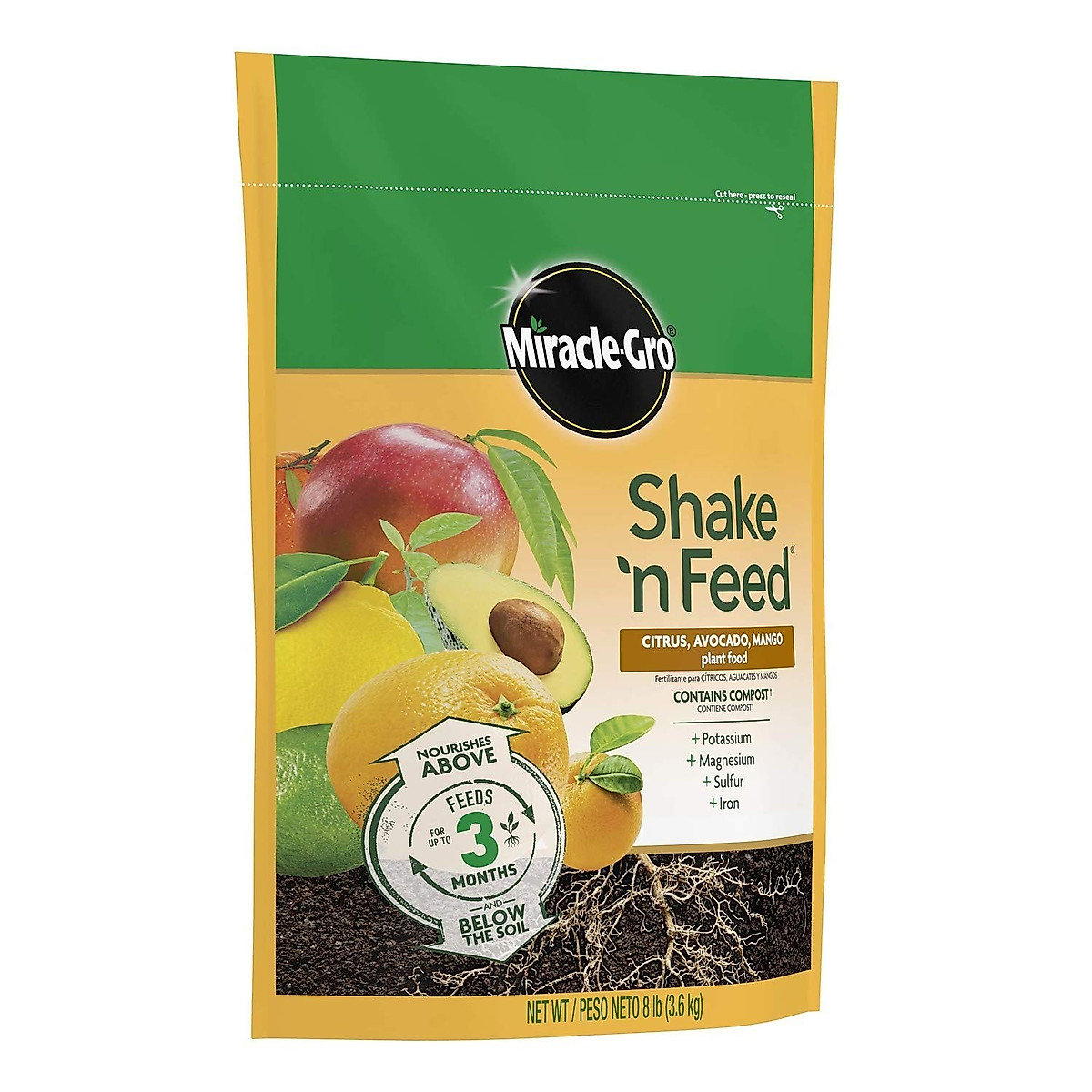 Miracle-Gro Shake 'n Feed Citrus, Avocado and Mango Plant Food 8 lbs.