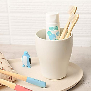 LaBoos Bulk Colorful Kids Bamboo Toothbrushes,Best Nature Manual Travel Toothbrush, New Extra Soft Compact Bristle Gum Toothbrush,Best Toothbrush For Gingivitis And Sensitive teeth (8 PCS)