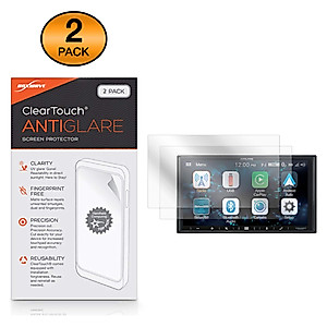 BoxWave Screen Protector Compatible with Alpine iLX-W650 - ClearTouch Anti-Glare (2-Pack), Anti-Fingerprint Matte Film Skin for Alpine iLX-W650, Alpine iLX-W650, iLX-407