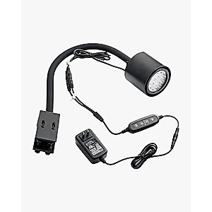 NICREW 30W Reef LED Aquarium Light, Dimmable Marine LED Light with Dual Channel Wired Controller, Nano Fish Tank Light for Saltwater Coral Fish Tanks