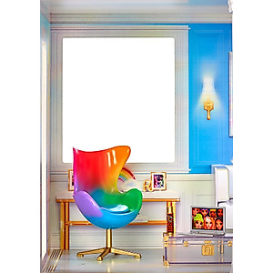 Rainbow High House – 3-Story Wood Doll House (4-Ft Tall & 3-Ft Wide), Fully Furnished Fashion Dollhouse, Working Hot Tub, Shower, Elevator, 50+ Accessories, Gift Toy for Kids Ages 6 7 8+ to 12 Years