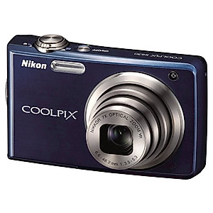 Nikon Coolpix S630 12MP Digital Camera with 7x Optical Vibration Reduction (VR) Zoom and 2.7 inch LCD (Midnight Blue)