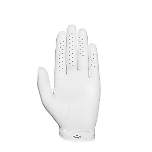 Callaway Golf Tour Authentic Glove (Worn on Left Hand, Ladies, Small, White 2022)