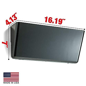Officemate Wall File, Legal Size, Black (21442)