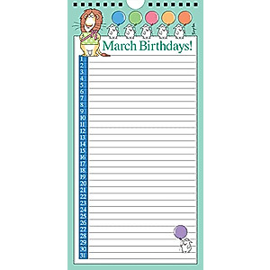 Mom's Birthday Calendar (revised edition)