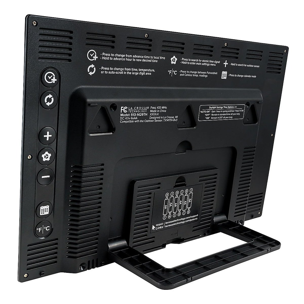 La Crosse Technology Jumbo Wall Clock (513-63867-INT)