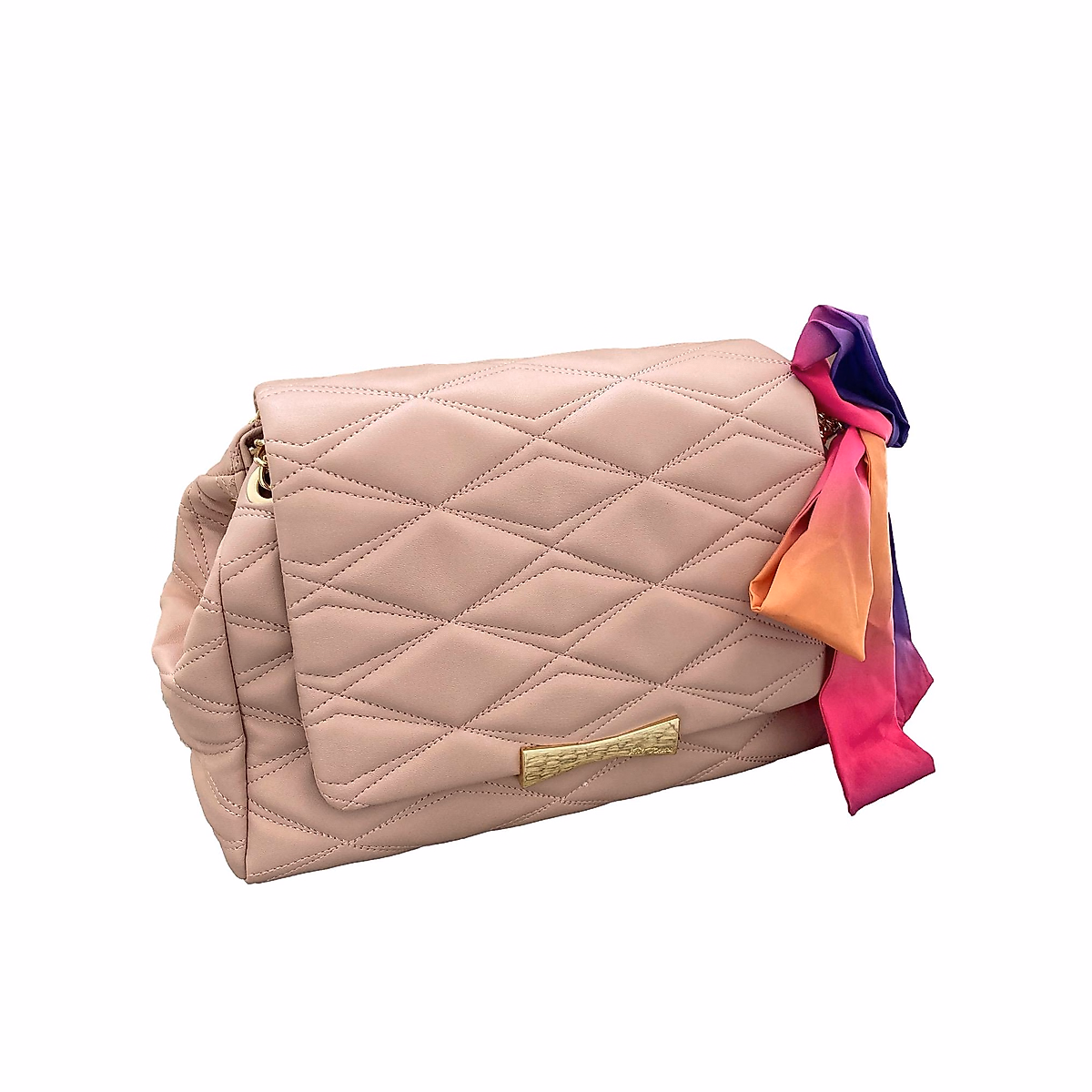 Betsey Johnson Amber Crossbody Blush Multi One Size