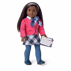 American Girl Truly Me 18-inch Doll Student Council Election Outfit with Jacket, Necktie, Skirt, and Shoes, For Ages 6+