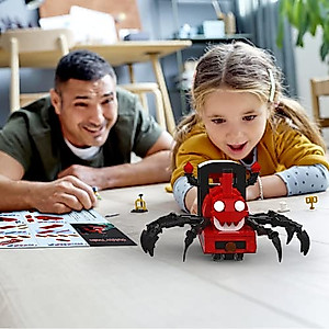 217 Pieces Charles Spider Train Building Toy Set for Kids, Boys, Girls; Horror Game Chooo Chooo Charles Toys Spider Train Figure Model Animal Building Kit, Creative Desktop Decorations Birthday Gift