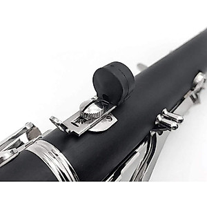 Jiayouy Adjustable Oboe & Clarinet Copper Thumb Finger Rest with 2pcs Rubber Cushion Fit for Clarinet Woodwind Instrument