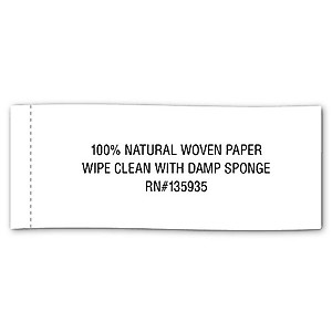 DII Woven Paper Storage Bin, Urban Stripe, Urban Gray, Large Round