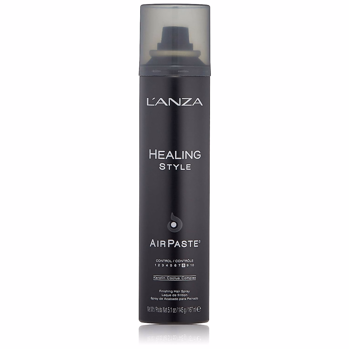 L'ANZA Healing Style Air Paste with Strong Hold Effect, Nourishes and Refreshes the Hair While Styling, With Keratin Cactus Complex for a Shiny Weight-Free Look (5.1 Fl Oz)
