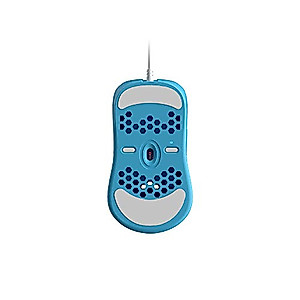 HK Gaming NAOS M Ultra Lightweight Honeycomb Shell Ambidextrous Wired RGB Gaming Mouse 12 000 cpi - 7 Buttons - 59 g (Naos-M, Blue)