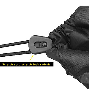 KUNPENG Kayak Skirt, Adjustable Nylon Kayak Spray Skirts Kayak Skirt Cover Kayak Skirt,Universal Waterproof Cover Canoe Spray Skirt Water Sports Accessories