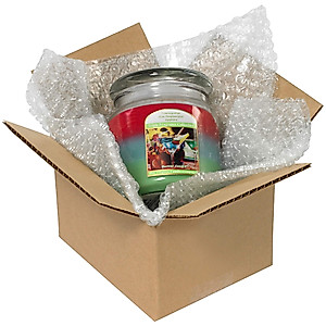 Aviditi Bubble Cushioning Wrap Rolls, 24 Inch x 750 Feet, 3/16" Small Bubble, Perforated Every 12 Inches, for Packing, Shipping and Moving (2 Rolls)