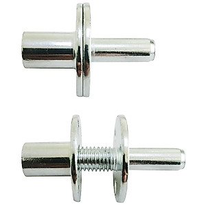 WSWECCL 4 Sets M12 Metal Bed Post Connector T-Nut Bedpost Connector Screw-in Butt Nut for Furniture Hardware Fittings Sofa Column Bed Column Lock Connect Tee Nut