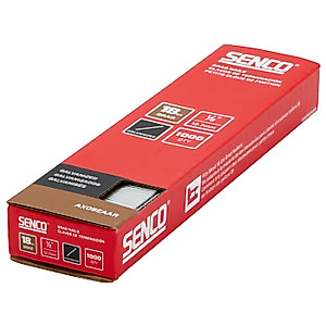 SENCO AX08EAAR 1/2" 18 Gauge Brad Nails, Galvanized Finish 1,000 Count Pack