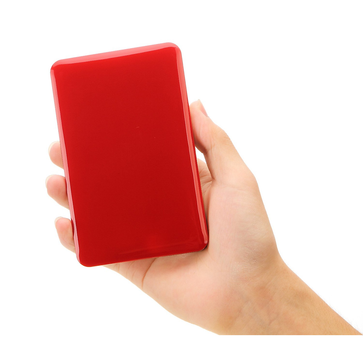 BIPRA U3 2.5 inch USB 3.0 NTFS Portable External Hard Drive - Red (100GB)