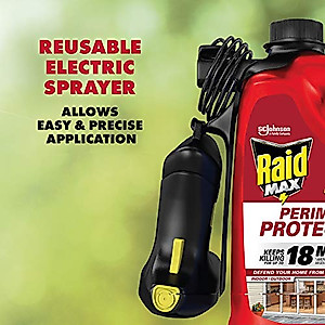 Raid Max Perimeter Protection Trigger Refill, 128 OZ