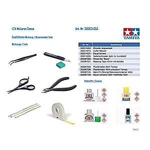 Tamiya 1/24 McLaren Senna TAM24355 Plastics Car/Truck 1/24-1/25