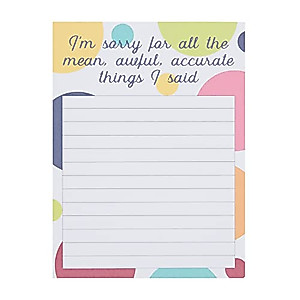 4 Pack Funny Notepads for Coworkers Gifts, To Do Task Lists for Sarcastic Humor Office Supplies, 50 Lined Sheets per Snarky Pad (4 x 5 In)