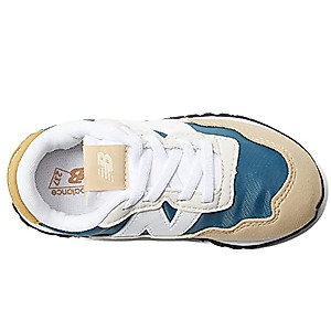 New Balance Kids 237 Bungee Sneaker, INCENSE/DARK MOONSTONE, 9 M Toddler (1-4 Years)