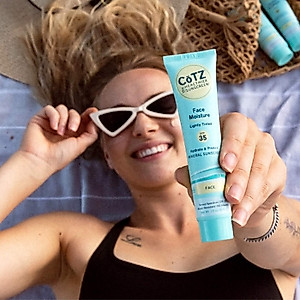 CoTZ Face Moisture Lightly Tinted Mineral Sunscreen Broad Spectrum SPF 35; 1.5 oz / 42.5 g