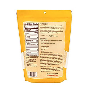 Bob's Red Mill Organic Cornmeal Medium, 24 oz, 2 pk