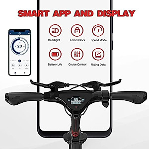 RCB Electric Scooter Adults, Double Shock Absorption, 500W Motor &18 MPH Portable Folding Commuting Electric Scooter Adults 20-25 Miles Long Range & 10" Inner Honeycomb Tires