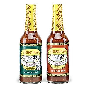 The Pepper Plant Original & Chunky Garlic Hot Sauce Combo Pack