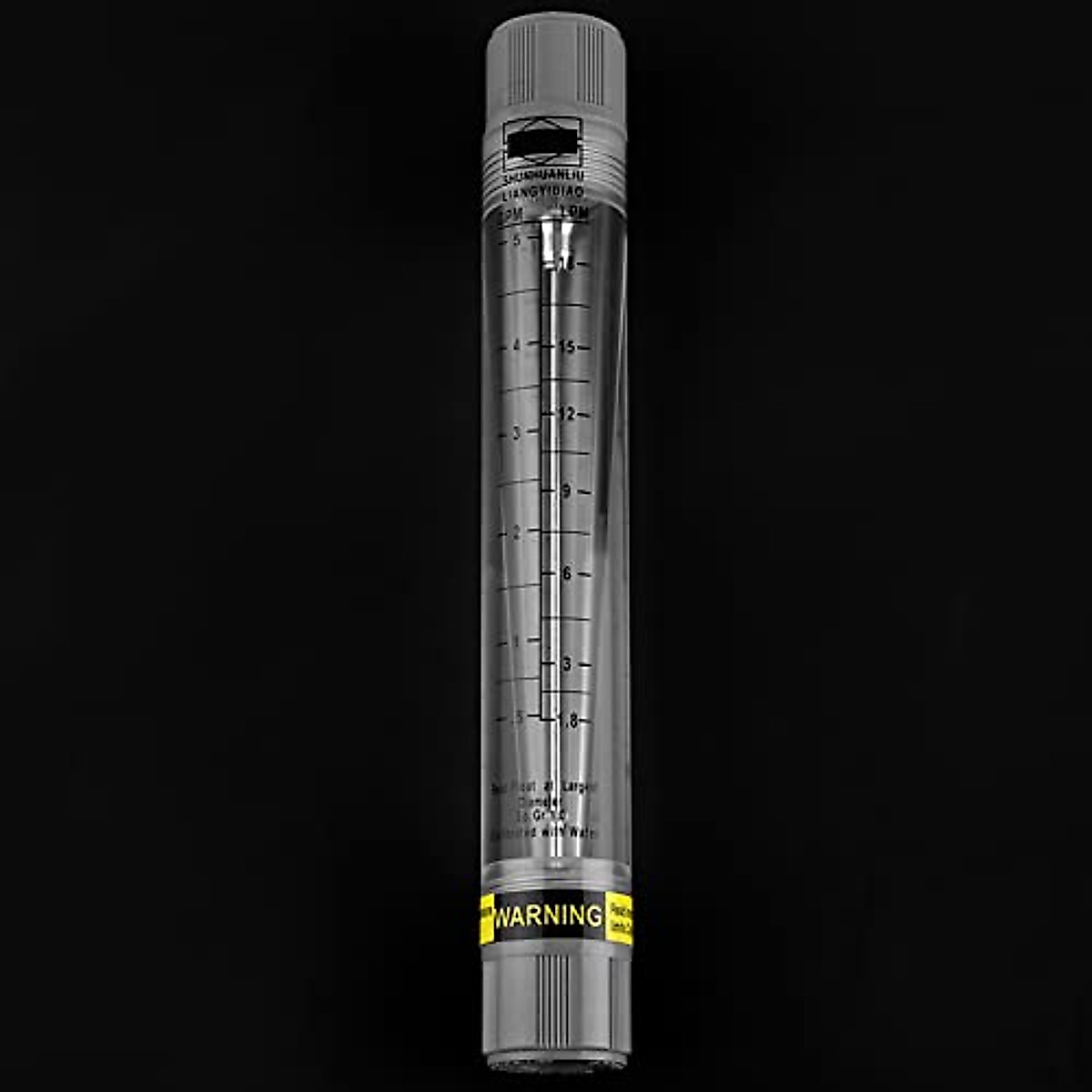 Water Flow Meter,Ozgkee Flow Meter Tube Type Flow Meter for Liquid Pipeline Flowmeter 0.5‑5 Gpm / 1.8‑18 Lpm Flow Meter Water