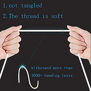 Legs Hair Remover Charger Cord for Flawless Legs Charger Cord Replacement - 5V Removal Charger Cable fit Finishing Touch Flawless Legs Shaver Charging Cord - Power Cord for Flawless Trimmer plug