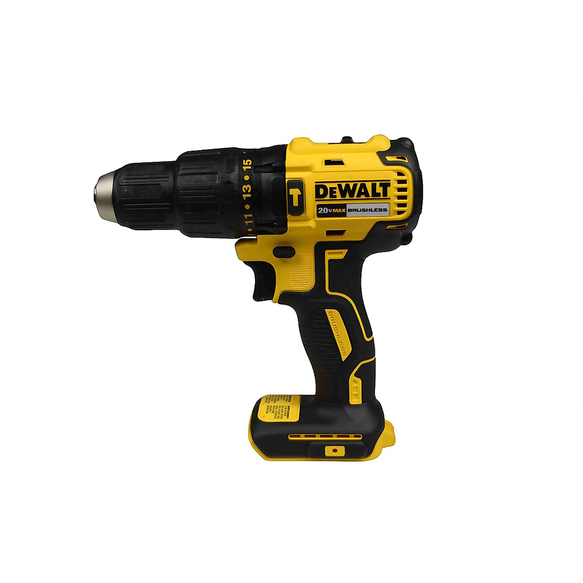 DeWalt DCD778B 20V Max 2 Speed 1/2" Cordless Brushless Hammer Drill (Renewed)