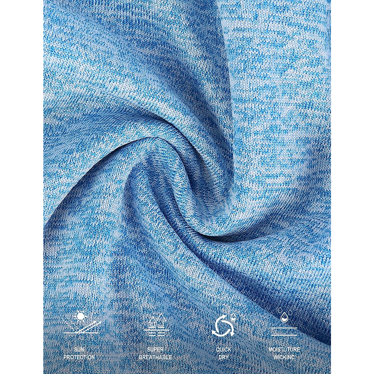 Viracy Golf Shirts for Women, Collared Polo Shirt Short Sleeve V Neck Yoga Running Tops Irregular Hem Moisture Wicking Tennis Apparel,Blue-XL