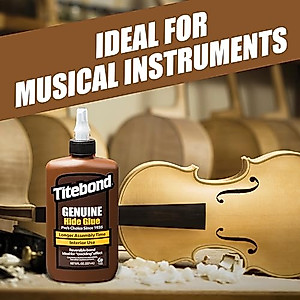 Titebond 5012 4OZ LIQUID HIDE GLUE, 4 oz, Amber