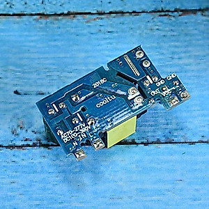 Acxico 2Pcs AC-DC Converter AC 110V 220V 230V to DC 5V 12V 24V Power Supply Mini PCB Module(DC 5V 2A Version)