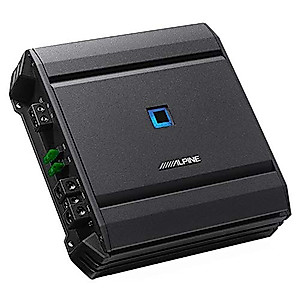 ALPINE S-A60M 600 Watt RMS Mono Car Audio Amplifier Subwoofer Class-D+Bass Knob