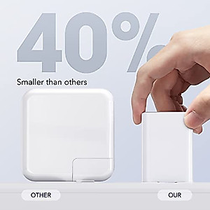 2 Pack USB C Fast Charger, 40W Wall Charger Block for 2 Ports 20W, Dual Fast Charger Block Compatible with iPhone 14/14 Plus/14 Pro Max/13/12 Pro Max/Mini/11/XS/XR/X, iPad, Samsung, LG