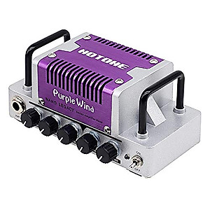 Hotone Nano Legacy Purple Wind 5-Watt Compact Guitar Amp Head with 3-Band EQ
