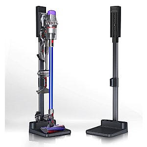 Vacuum Stand for Dyson,Compatible with Dyson V6 V7 V8 V10 V11 V12 V15 SV18 SV21 Cordless Vacuum Cleaners, with 6-8 Accessories Storage Space